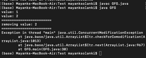 Как избежать исключения ConcurrentModificationException в Java?