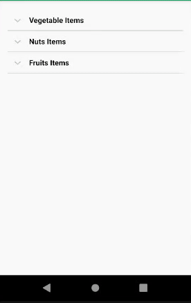 SimpleExpandableListAdapter в Android с примером
