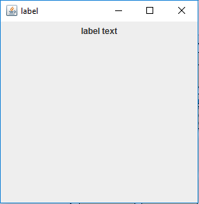 JLabel | Java Swing